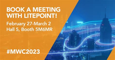 mwc barcelona 2023 litepoint