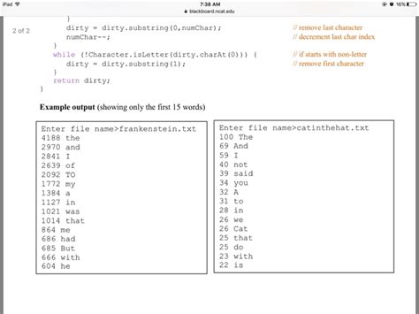 solved ipad令 7 38 am write a program that reads a text file