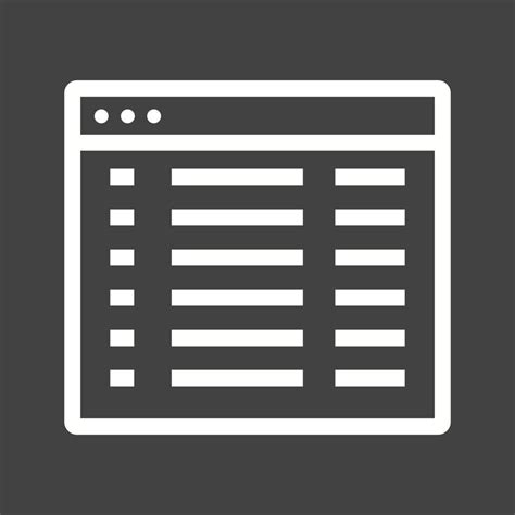 Piece Of Code Line Inverted Icon Vector Art At Vecteezy