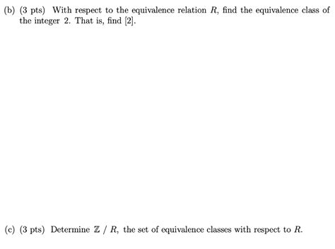 Solved Let R Be The Relation On Z Defined By XRy If And Only Chegg