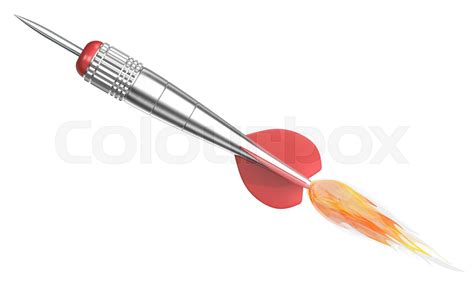Dart Rocket Stock Image Colourbox