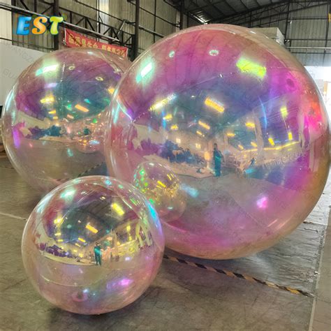Mirror Ball Decorations Pvc Disco Ball Reflective Christmas Inflatable