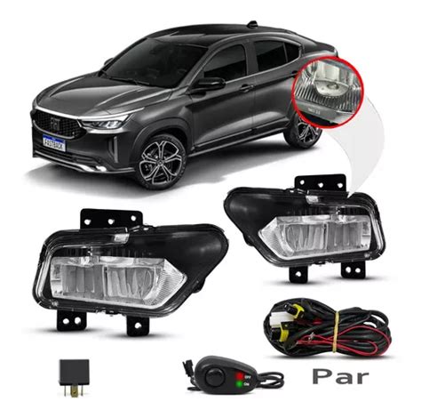 Kit Farol Milha Led Fiat Fastback Original Frete Gr Tis