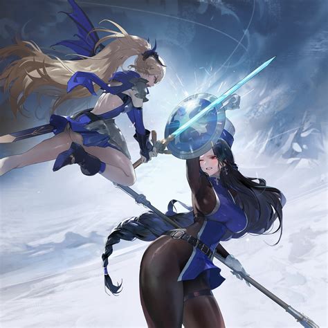 Maiden Guillotine Maiden And Guillotine Goddess Of Victory Nikke