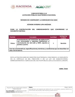 Fillable Online Fdocuments Netdocumentmodelo De Convocatoria AModelo De