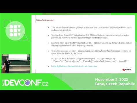 Free Video Easy Automated Management Of Virtual Machines With Openshift Pipelines From Devconf