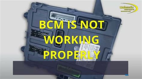 Bcm Body Control Module Fuse Location And Replacement Ford 51 Off