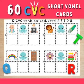 CVC WORDS DISCOVERY I Phonemic Awareness Short Vowel Recognition A E
