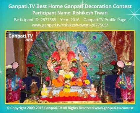 Rishikesh Tiwari Ganpati Tv