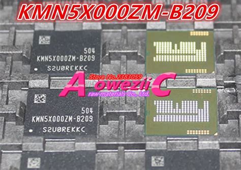 Aoweziic 100 New Original Kmn5x000zm B209 Bga Memory Chip Kmn5x000zm B209 In Replacement Parts