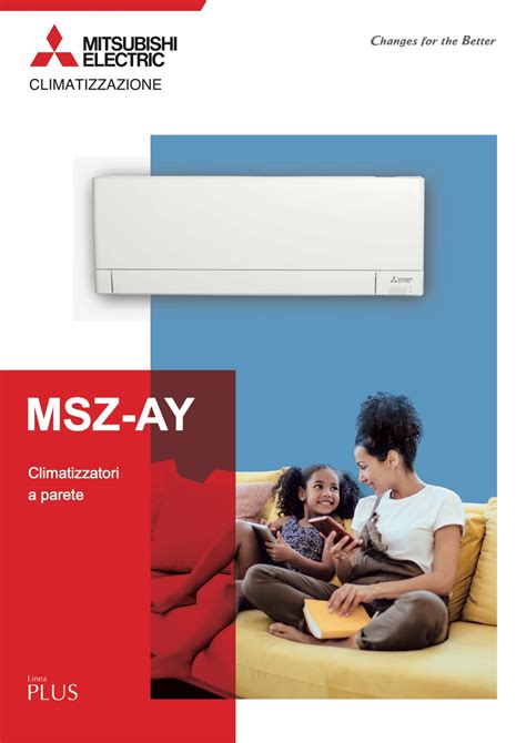 Catálogo Mitsubishi Electric Msz Ay Climatizzatori A Parete