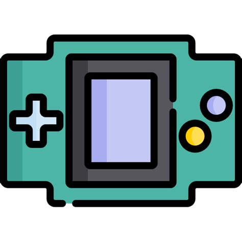 Console Kawaii Lineal Color Icon