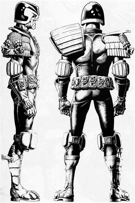 Judge Dredd 2000 Ad Comics Character Profile In 2024 Judge Dredd