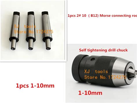 Automatic Locking Drill Chuck MT2 1 10MM A Combination Accuracy For