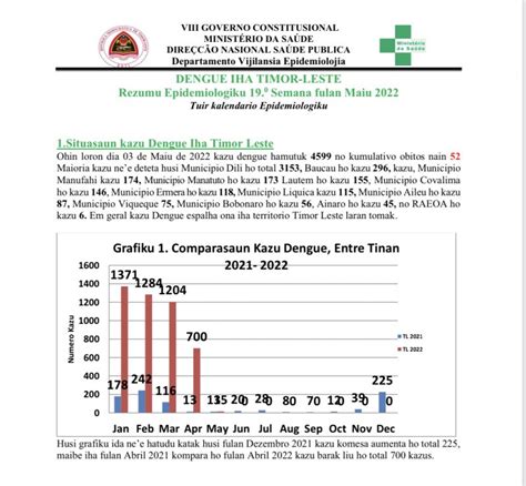 Timor Leste Regista Uma Vítima Mortal E 25 Novos Casos De Dengue