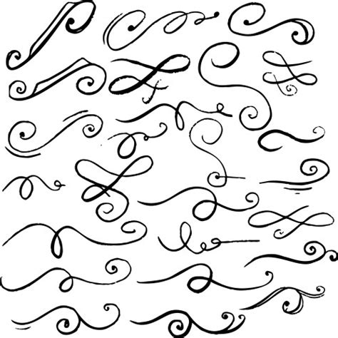 Hand Drawn Wave Line And Wavy Zigzag Pattern Vector Image