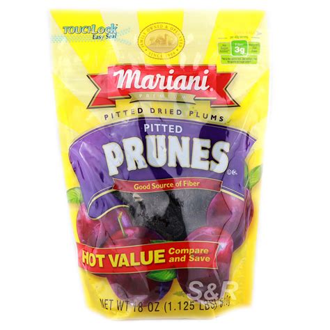 Mariani Dried Pitted Prunes 510g Lazada Ph