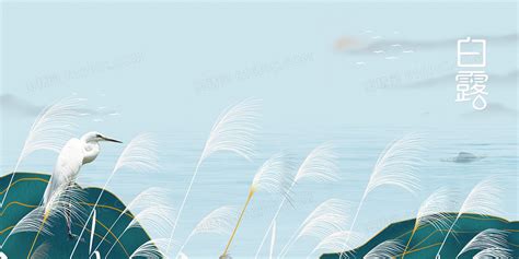 简约大气传统二十四节气白露背景背景图片下载4720x2360像素格式编号z6yf3kgev图精灵