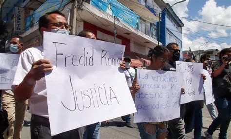 Reporteros Exigen Justicia Por El Asesinato Del Periodista Fredid Román