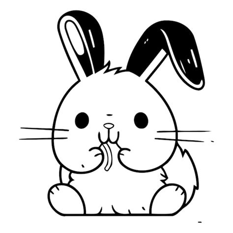 Premium Vector Rabbit Character Design Cute Cartoon Bunny Vector