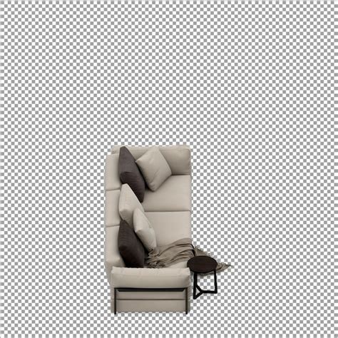 Premium Psd Sofa In 3d Rendering Isolated