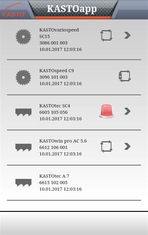 KASTO Introduces KASTO Machine Monitoring App