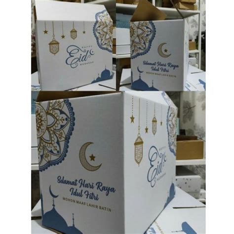 Jual Kardus Box Box Parcel 40x25x32 Besar Tempat Hampers Lebaran Kotak Hadiah Shopee Indonesia