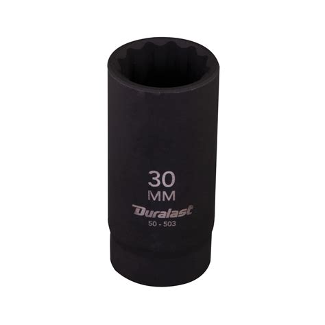 Duralast 30mm 12 Point Axle Nut Socket