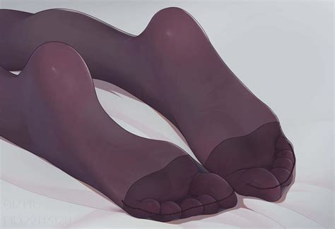 Download Anime Girl On Bed Showing Foot Sole Wallpaper