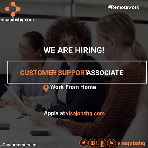 Customer Support Associate 75 000 100000 Annually Work From Home