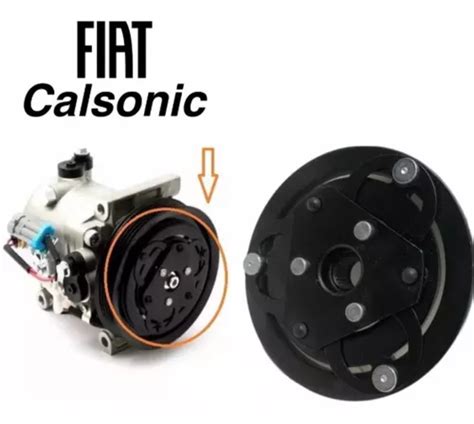 Embreagem Compressor Calsonic Palio Uno Strada Idea Original Parcelamento Sem Juros