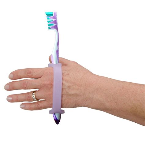 Eazyhold Lavender Two Pack 5 14″ Universal Cuff Silicone Adaptive
