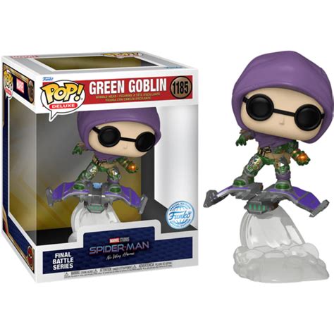Funko Pop Spider Man No Way Home Green Goblin Deluxe Build A Scene