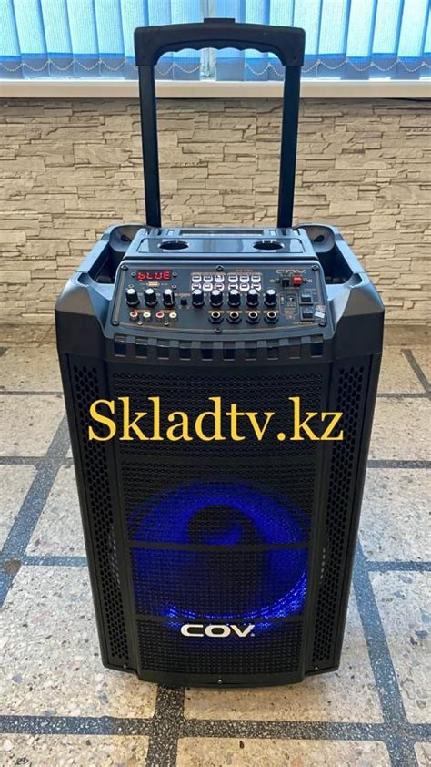 Акустическая Портативная Bluetooth AUX USB Колонка бренда COV V51 80W ...