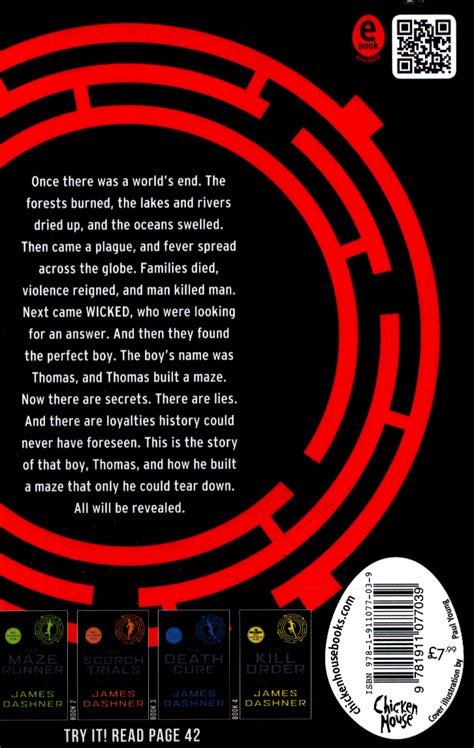 The Fever Code By Dashner James 9781911077039 Browns Books