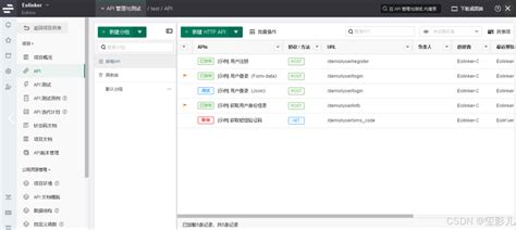 使用eolinker Api接口管理工具 Csdn博客