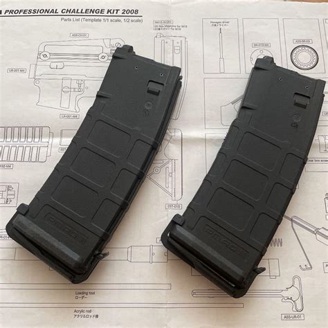 31％割引ブラック系【新作からsaleアイテム等お得な商品満載】 Bトレポン システマ用マグプル実物加工マガジンpmag トイガン