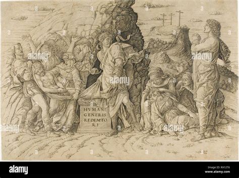 The Entombment Andrea Mantegna Italian 1431 1506 Date 1465 1475