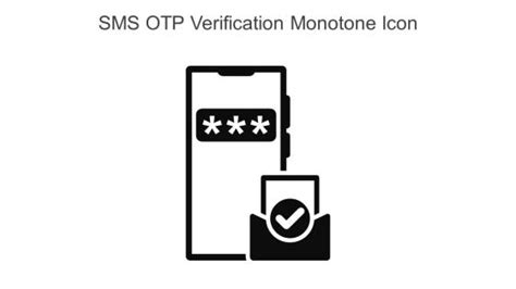 SMS OTP Verification PowerPoint Presentation And Slides SlideTeam