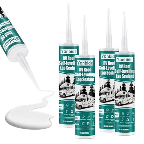 Rv Silicone Sealant Rv Roof Self Leveling Lap Sealant Rv Caulk Sealant Rv White Flex Repair