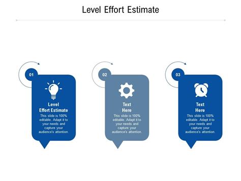 Level Effort Estimate Ppt Powerpoint Presentation Deck Cpb Presentation Graphics