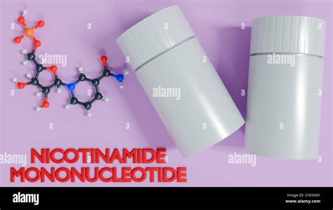 3d Rendering Of Two White Cylindrical Containers Next To Them Is A 3d