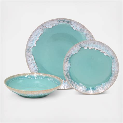 Casafina By Costa Nova Taormina 12 Piece Dinnerware Set With Pasta