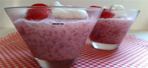 Açúcar And Sal Tapioca De Morango