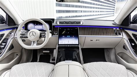 Mercedes Benz S 580 E Lang Amg Line 2021 5k Interior Wallpaper Hd Car Wallpapers 15692