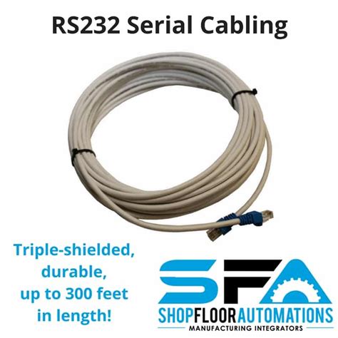 Rs232 Cabling Solutions From Shop Floor Automations