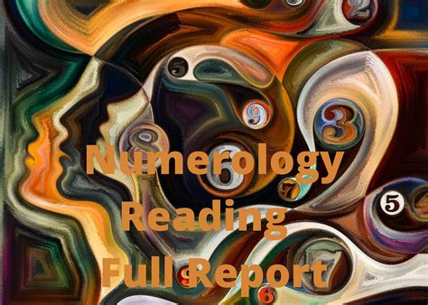 Numerology Report Numerology Reading Numerology Complete Chart