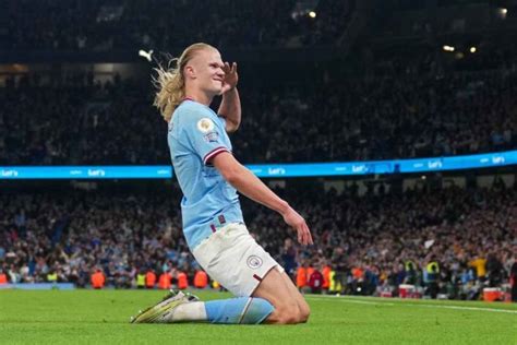 Erling Haaland Hair Down Moment Lights Twitter On Fire