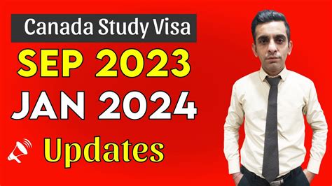 Canada Study Visa Updates September 2023 And January 2024 Intakes
