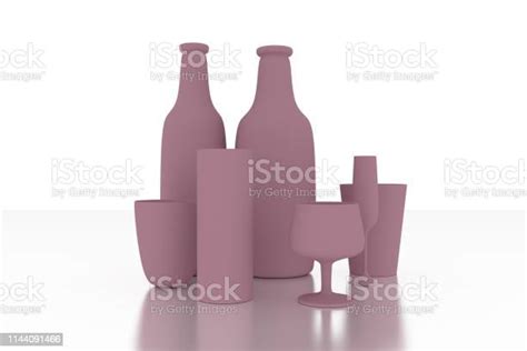 장식 일러스트 Cgi 구성 콘셉트 아직도 생명 병 Gt 유리 디자인 질감 배경 3d 렌더링 0명에 대한 스톡 사진 및 기타